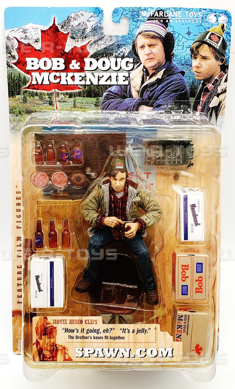 Bob & Doug McKenzie Strange Brew Doug McKenzie Figure 2000 McFarlane NRFP - We-R-Toys