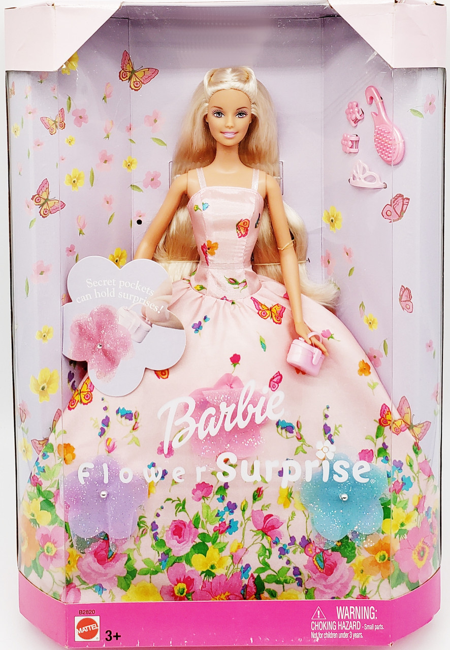 Barbie Flower Surprise Doll Mattel 2002 #B2820 NEW - We-R-Toys