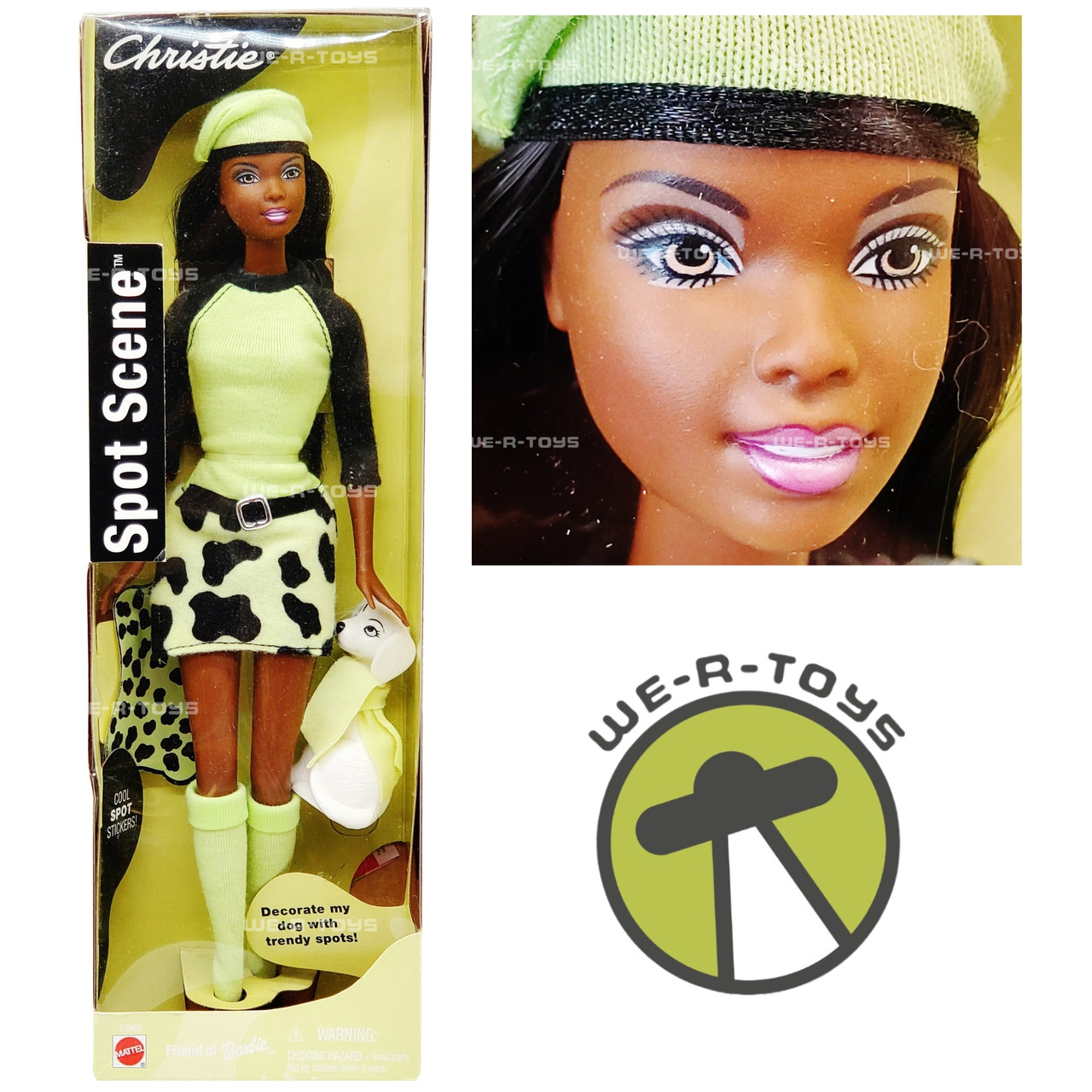 Barbie Spot Scene Christie Doll with Dalmatian 2001 Mattel 53965 NRFB ...