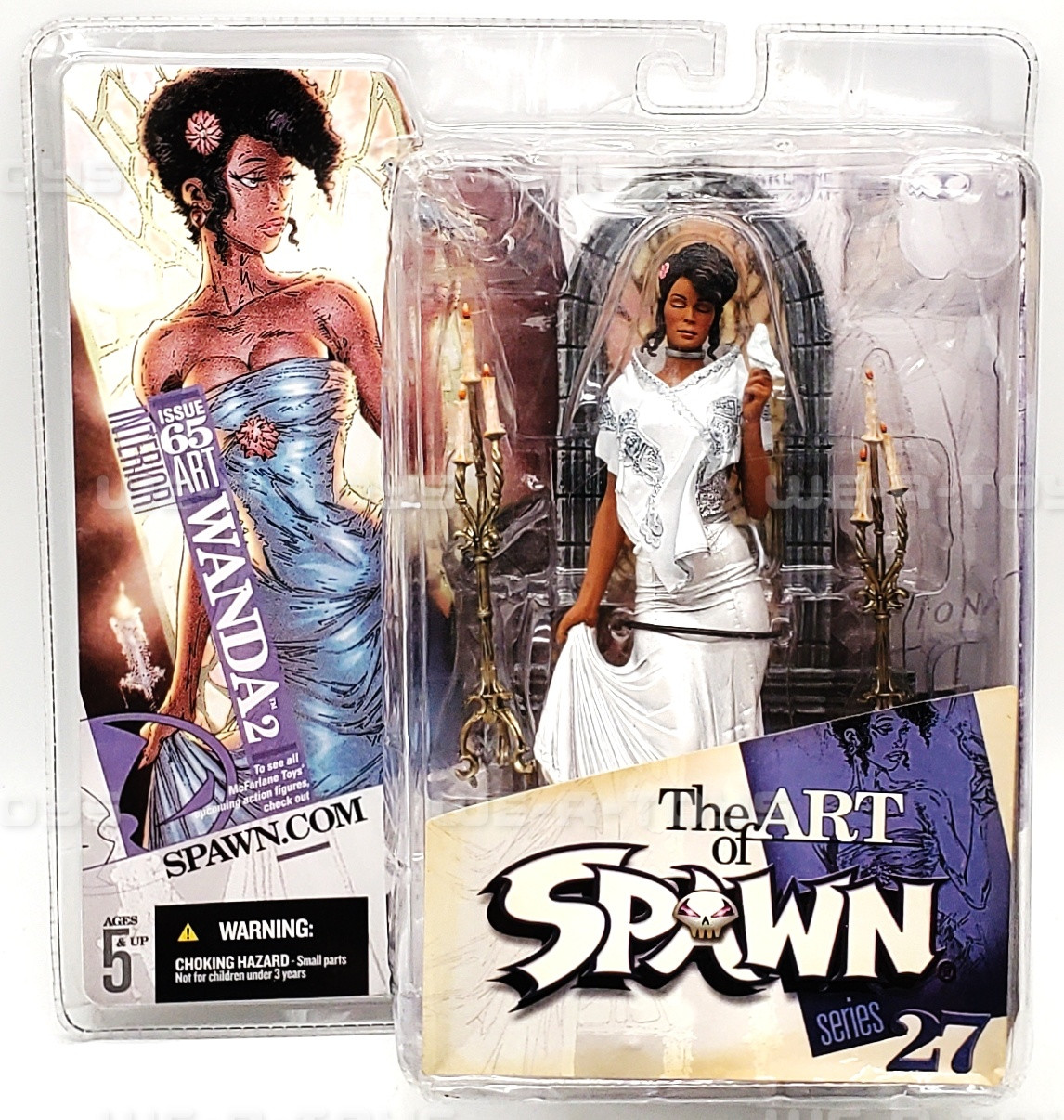 The Art of Spawn Issue 65 Interior Art Wanda 2 Figure McFarlane Toys ...