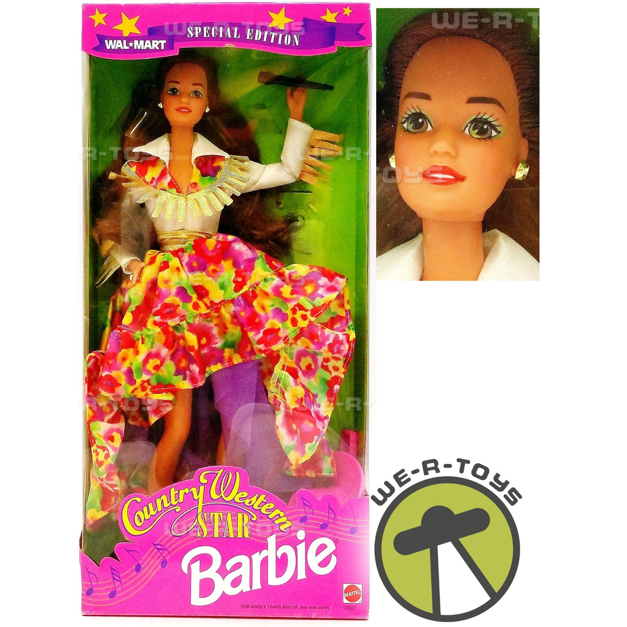 Country Western Star Walmart Special Edition Barbie Doll 1994 Mattel ...