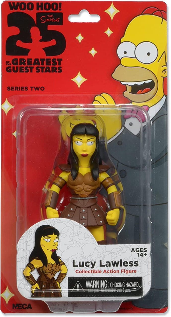 Neca The Simpsons 25 Greatest Guest Stars Series 2 Lucy Lawless 5