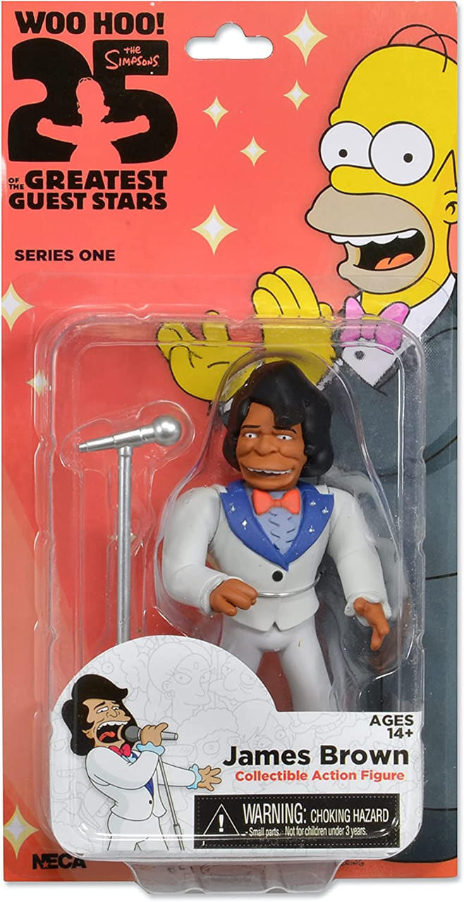 Neca The Simpsons 25 Greatest Guest Stars Series 1 James Brown 5