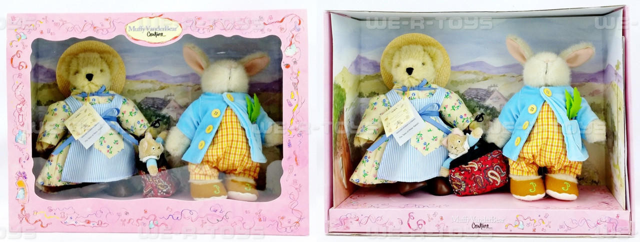 Muffy VanderBear Couture Muffy & Hoppy as Beatrix Potter & Peter Rabbit ...