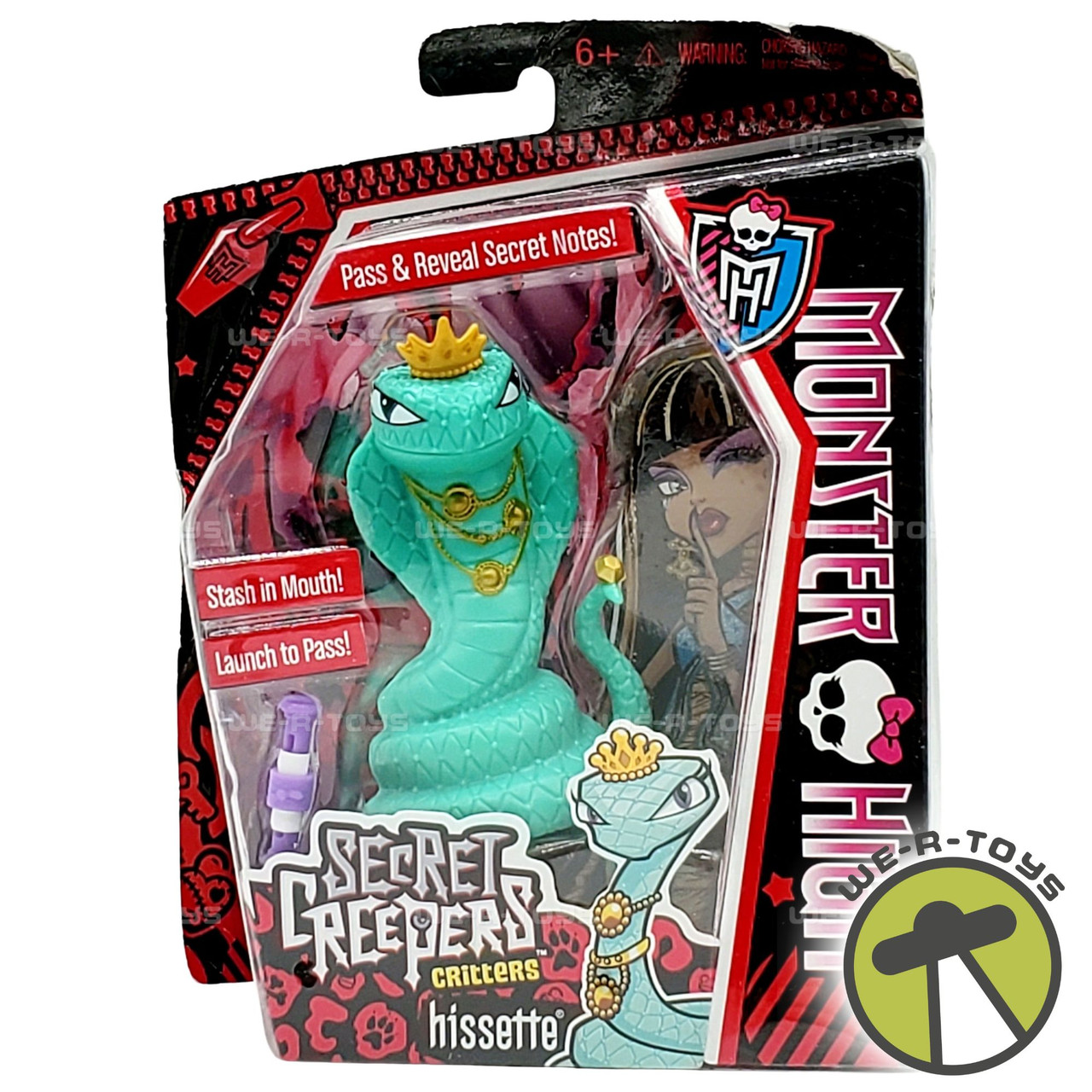 Monster High Secret Creepers Critters Hissette Figure 2013 Mattel BDD99 ...