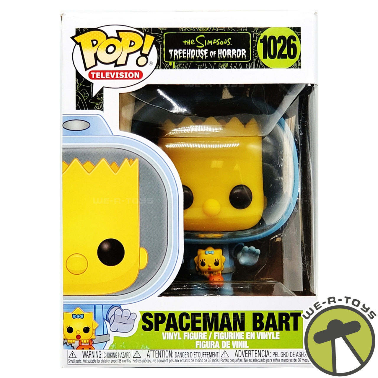 Funko Pop TV 1026 The Simpsons Treehouse of Horror Spaceman Bart Vinyl ...