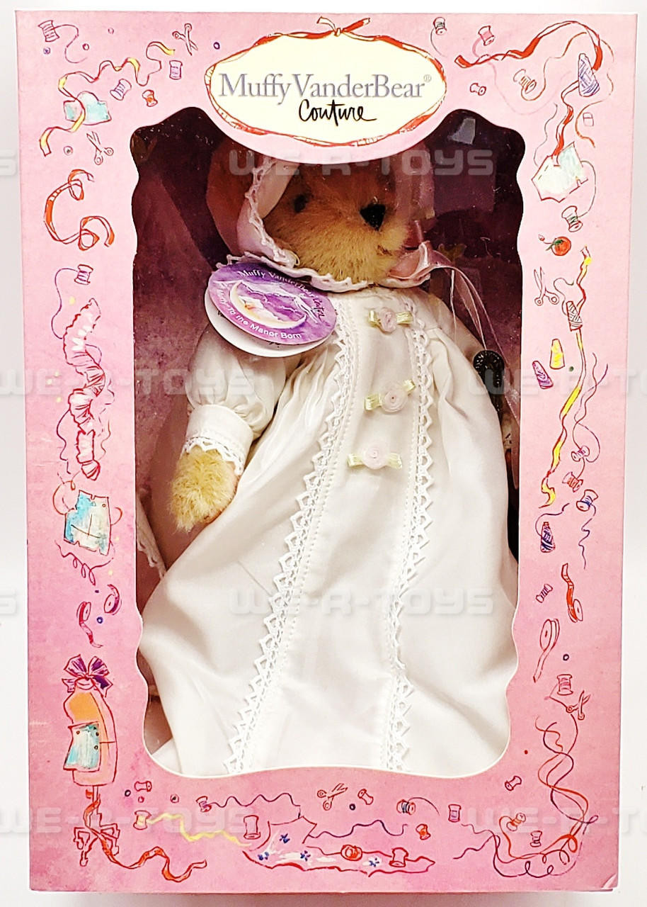 Muffy VanderBear Couture To the Manor 8" Bear 2002 NEW - We-R-Toys