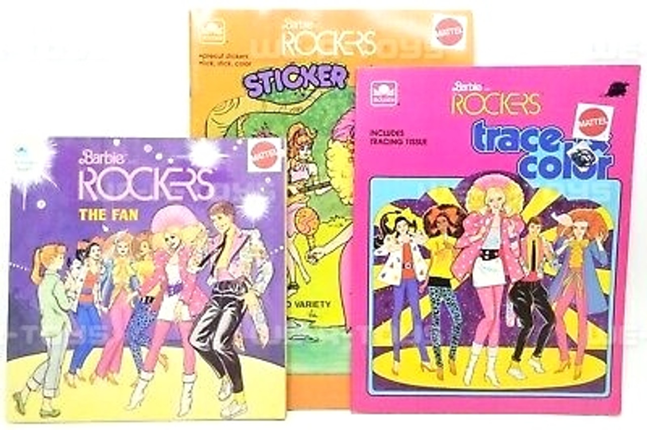 barbie and the rockers coloring pages