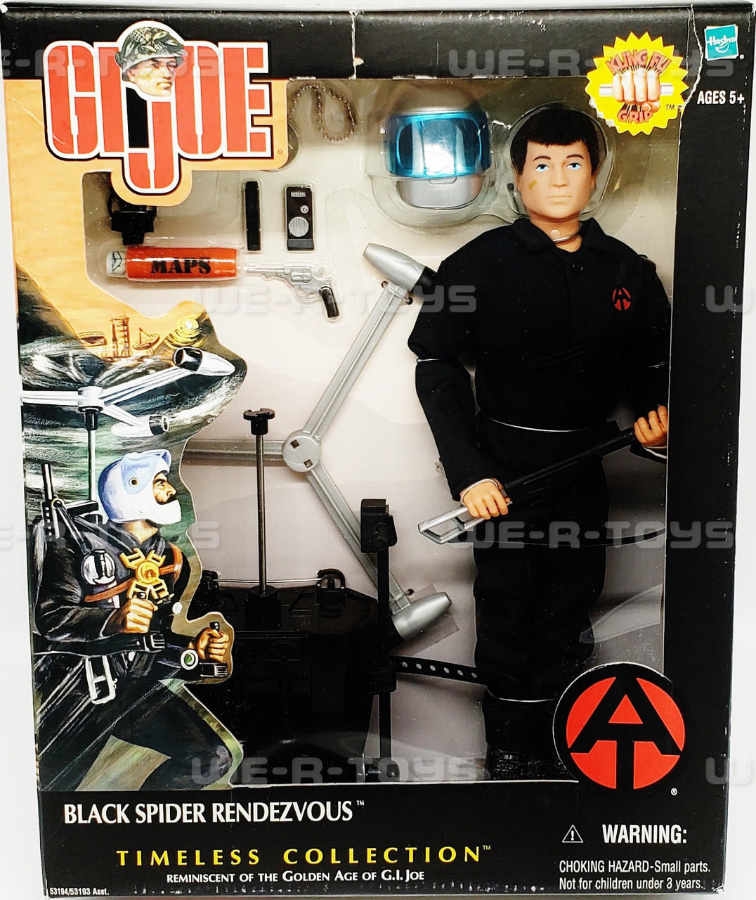 GI Joe Adventure Timeless Collection Black Spider Rendezvous Set Action ...
