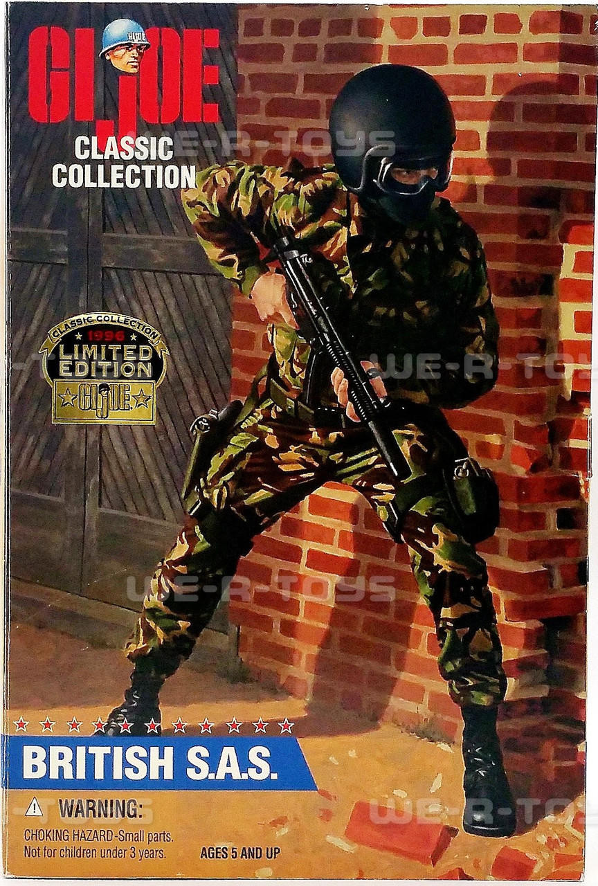 G.I. Joe British S.A.S. Action Figure Blonde Hasbro 1996 No. 81237 NRFB ...