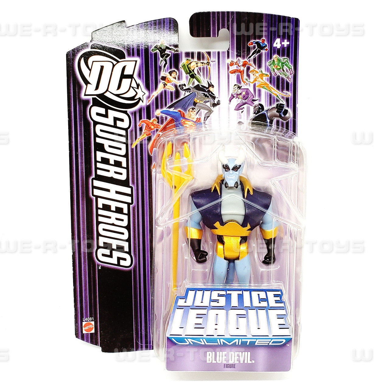 DC Superheroes Justice League Unlimited Blue Devil Action Figure Mattel ...