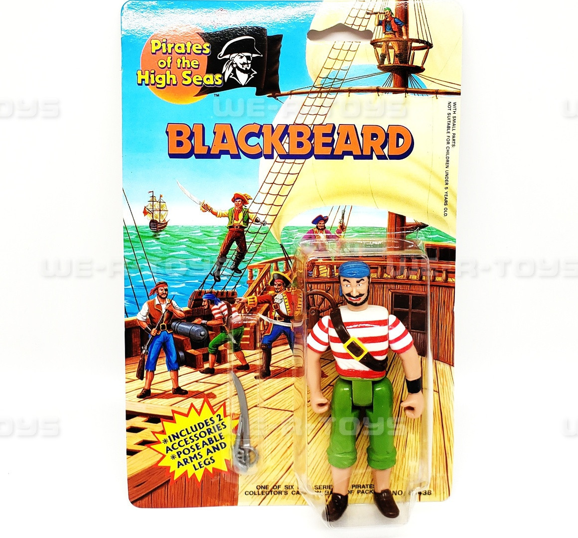 Pirates of the High Seas Blackbeard Action Figure Imperial Toy Corp ...