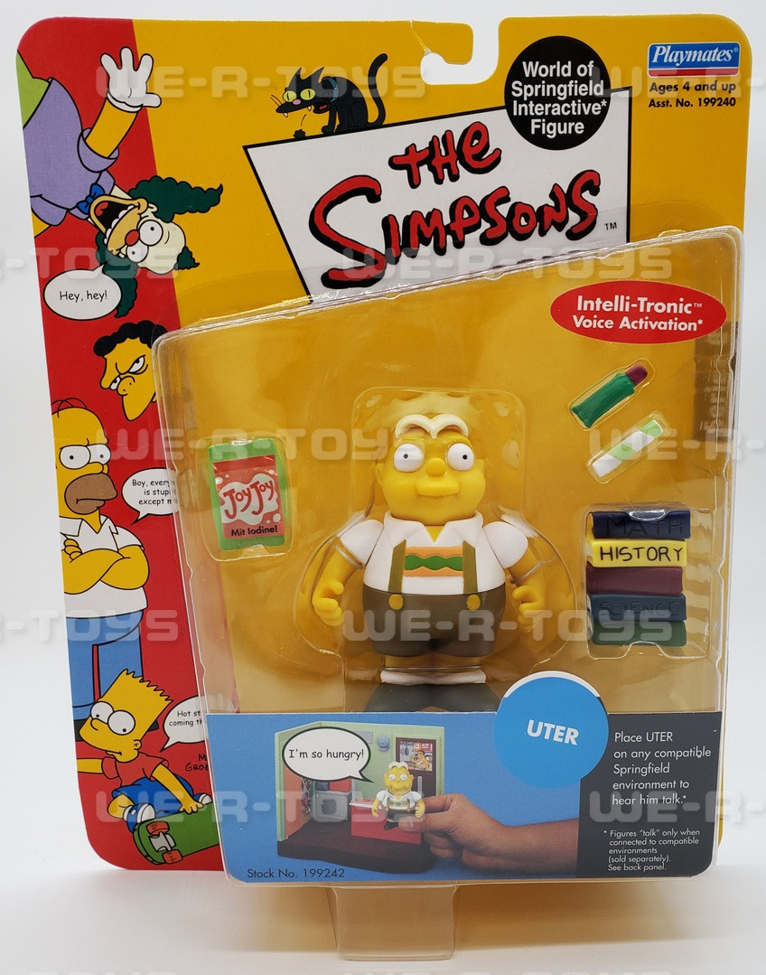 The Simpsons World of Springfield Uter Action Figure 2002 Playmates ...