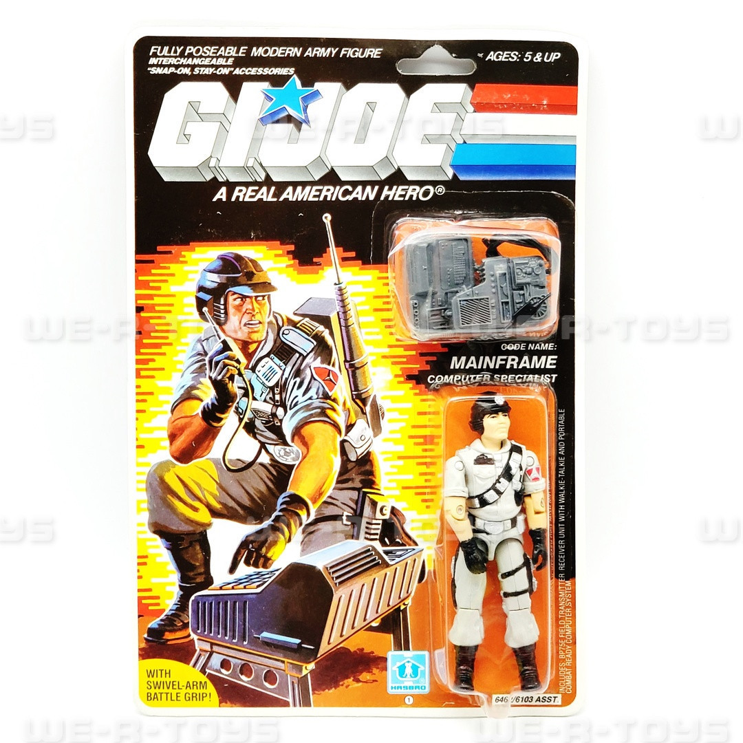 G.I. Joe Classic Collection Series 5 Mainframe Figure Hasbro 1986 No ...
