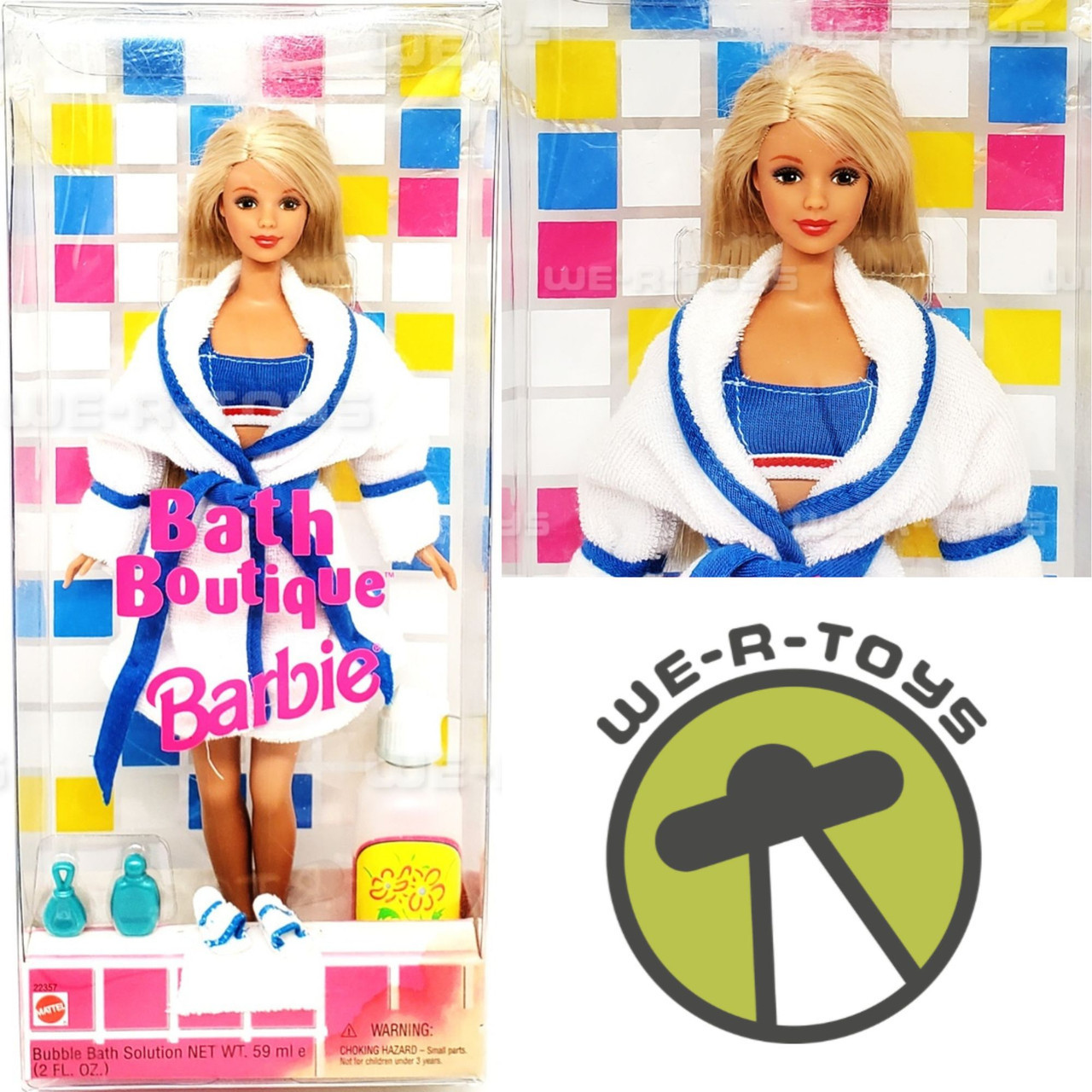 Barbie Bath Boutique Doll 1998 Mattel #22357 - We-R-Toys