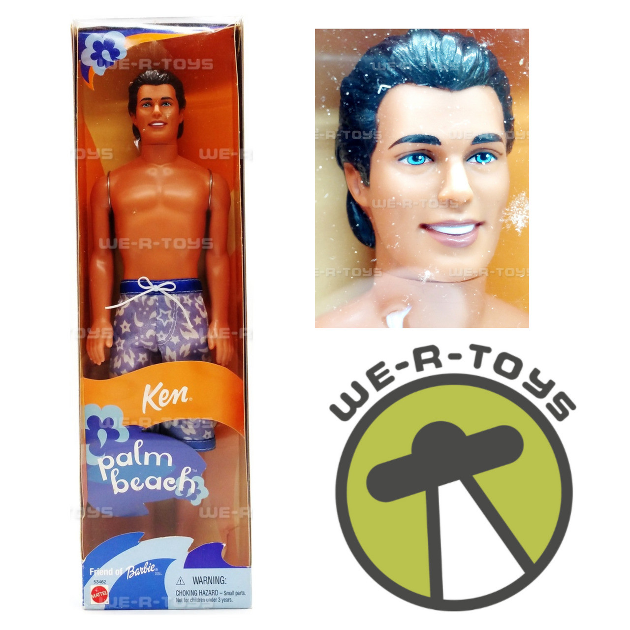 Ken Palm Beach Friend of Barbie Doll 2001 Mattel 53462 - We-R-Toys