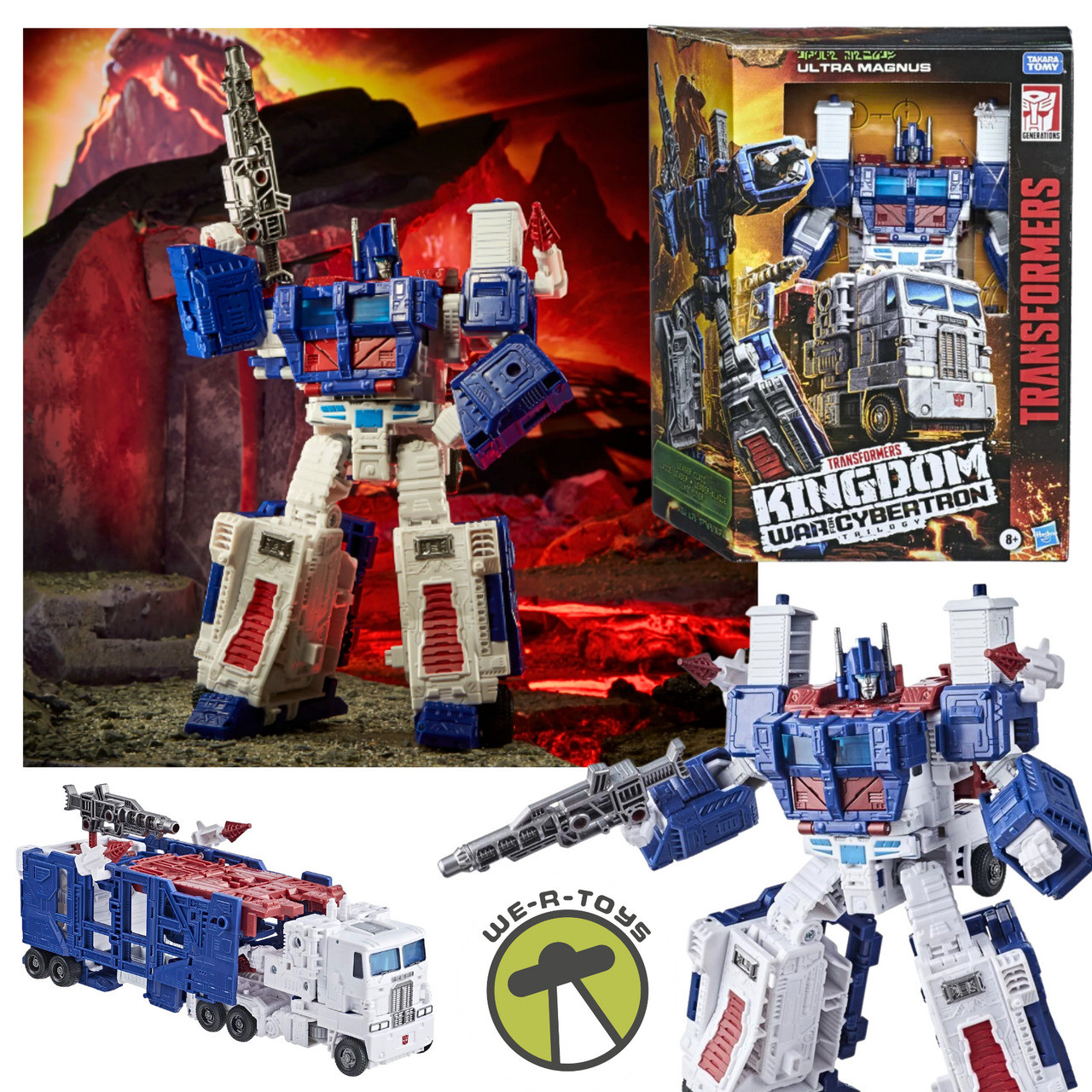 Transformers War for Cybertron Kingdom Leader WFC-K20 Ultra Magnus ...
