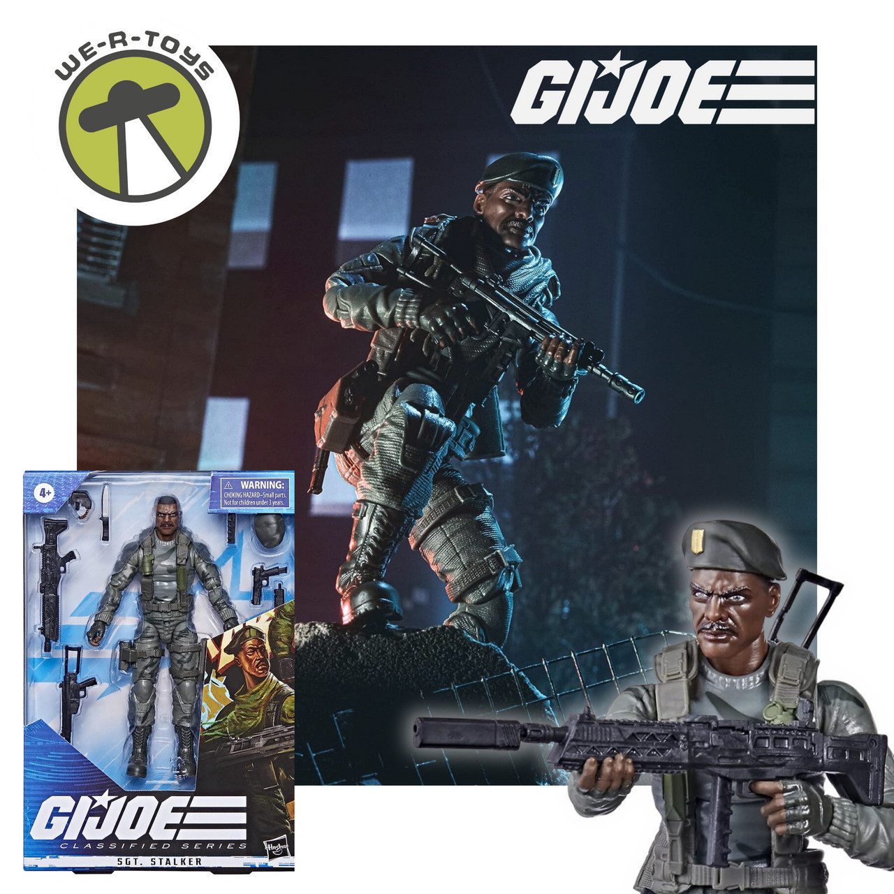 Gi Joe Classified Series 46 Sgt Lonzo Stalker Wilkinson Action