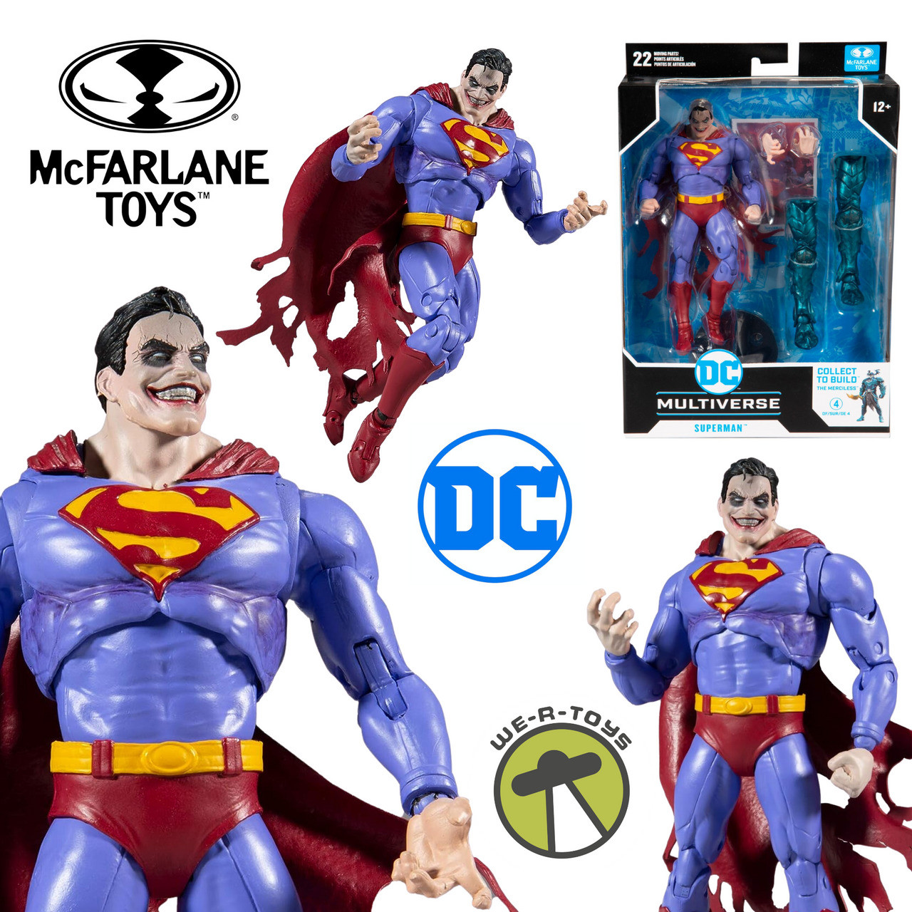 DC Multiverse Superman The Infected Action Figure McFarlane Toys 2020 ...