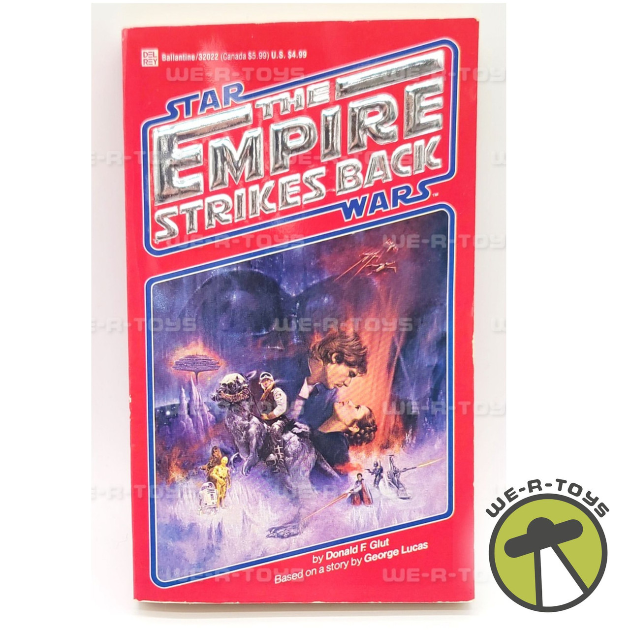 Star Wars the Empire Strikes Back Book by Donald F. Glut DelRey ...