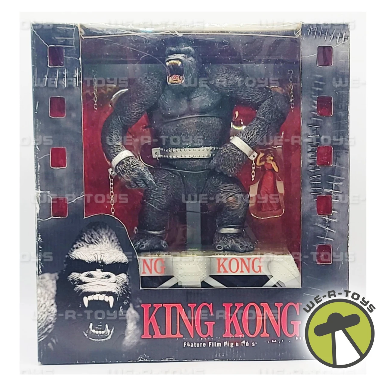 King Kong Action Figure Feature Film Figures Movie Maniacs 3 Deluxe Box ...
