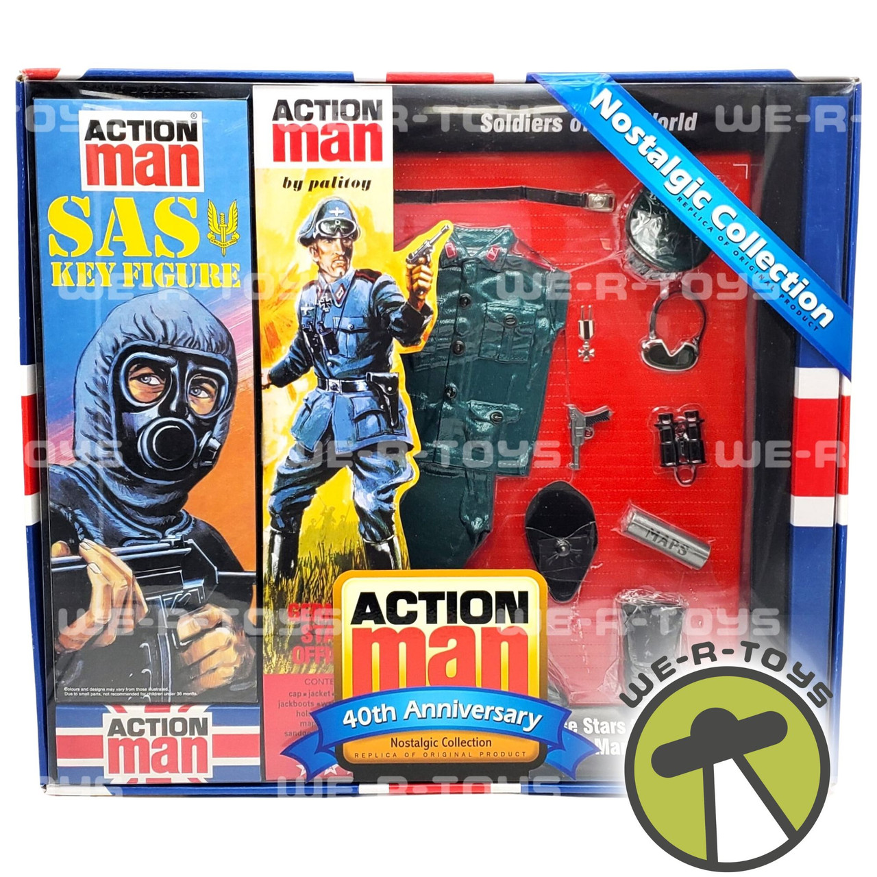 Action Man SAS Key Figure German Staff Officer Soldiers of the World ...