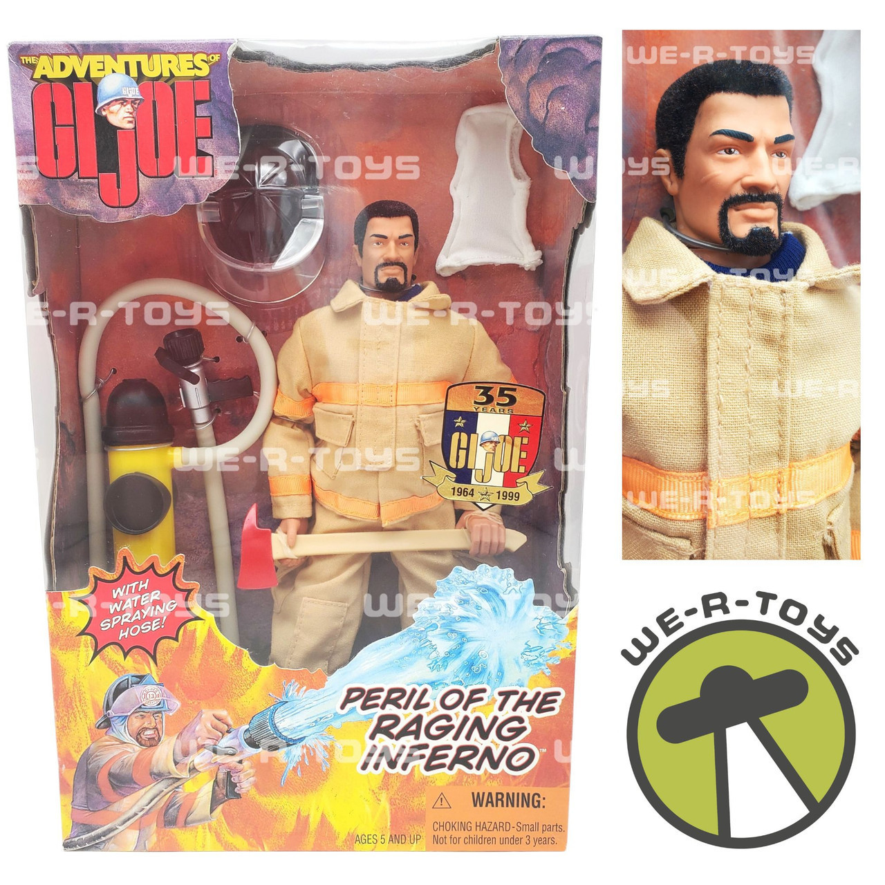 G.I. Joe The Adventures of G.I. Joe Peril of the Raging Inferno Figure ...