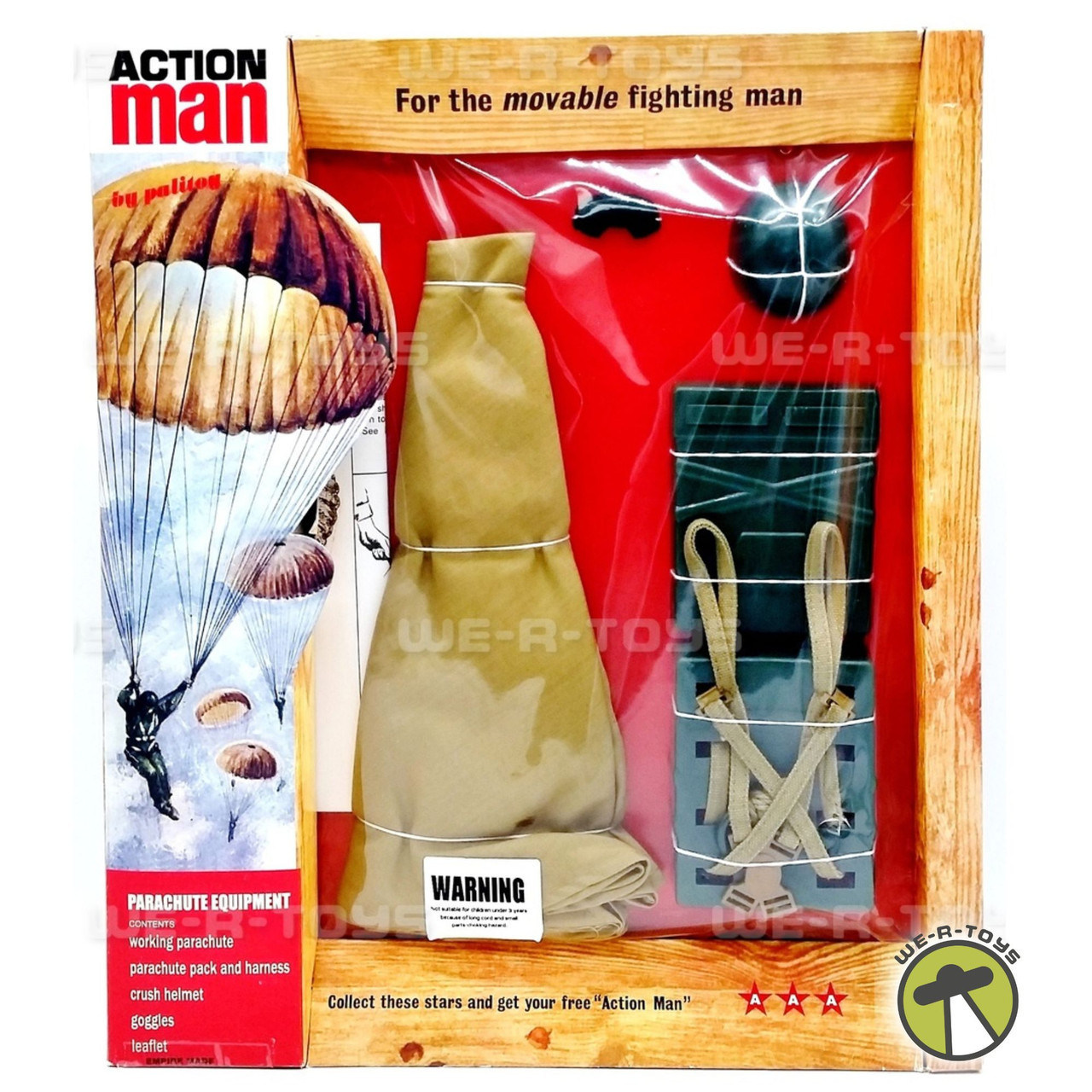 Action Man Nostalgic Collection Parachute Equipment Accessories Set ...