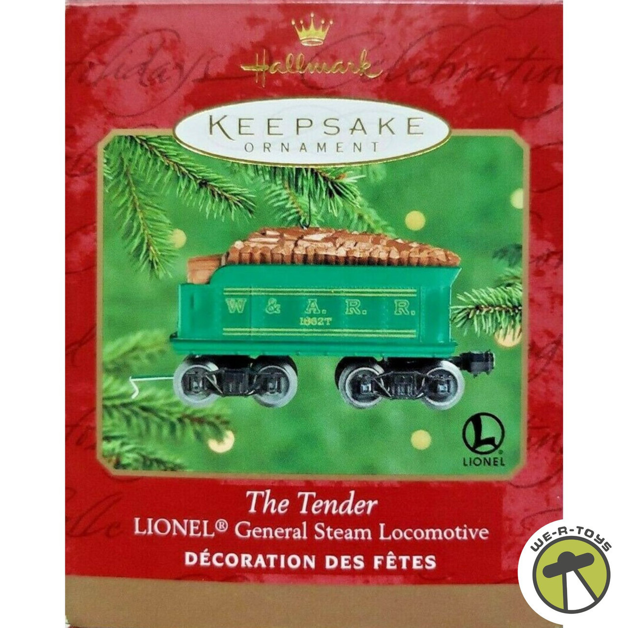 Hallmark Keepsake 2000 The Tender Lionel General Steam Locomotive ...