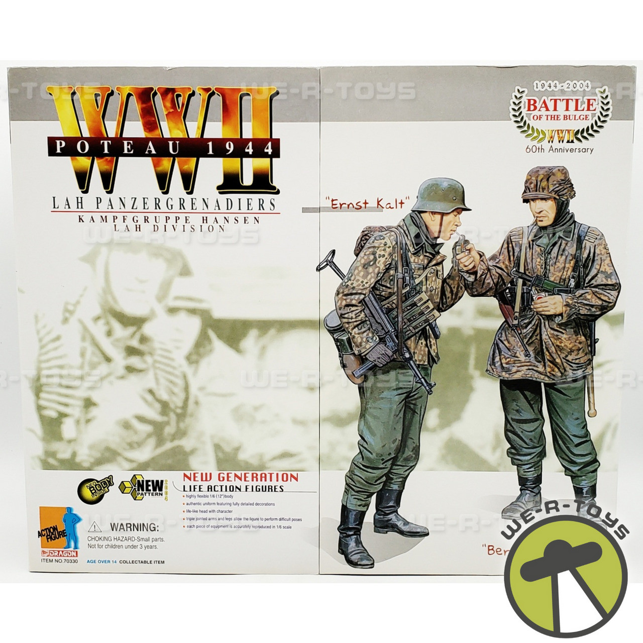 Dragon WWII Lah Panzergrenadiers Ernst Kalt & Berthold Nasse Action Figures NEW - We-R-Toys