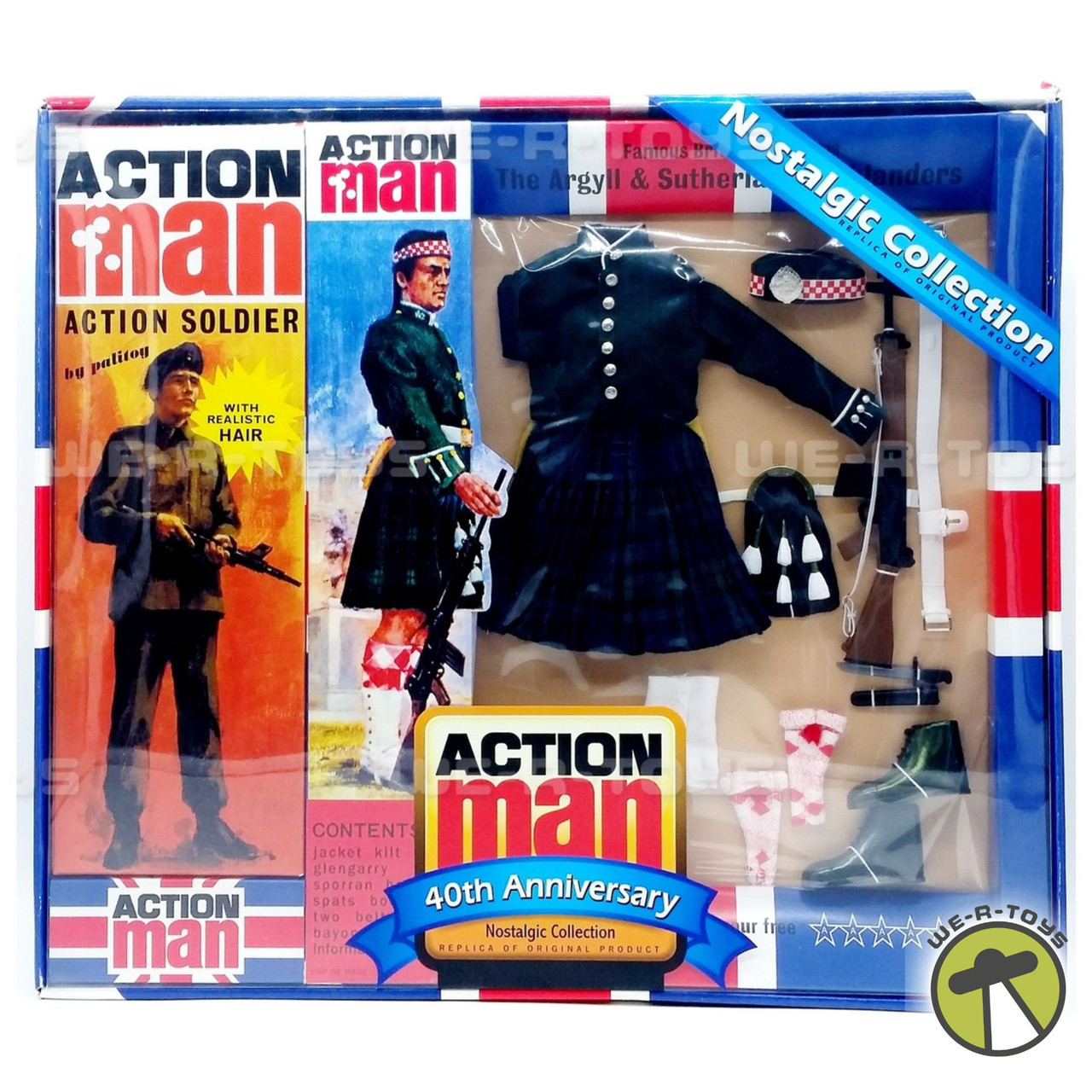 Action Man Soldier With The Argyll & Sutherland Highlanders Uniform Set ...