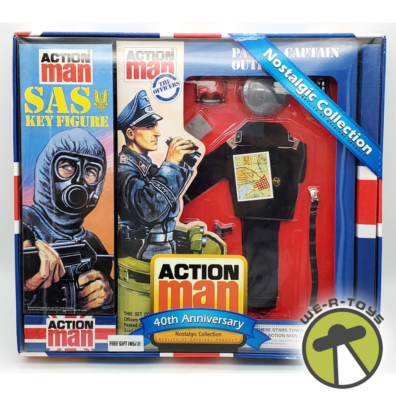 Action Man Nostalgic Collection SAS Key Figure & Accessory Pack 2006 ...