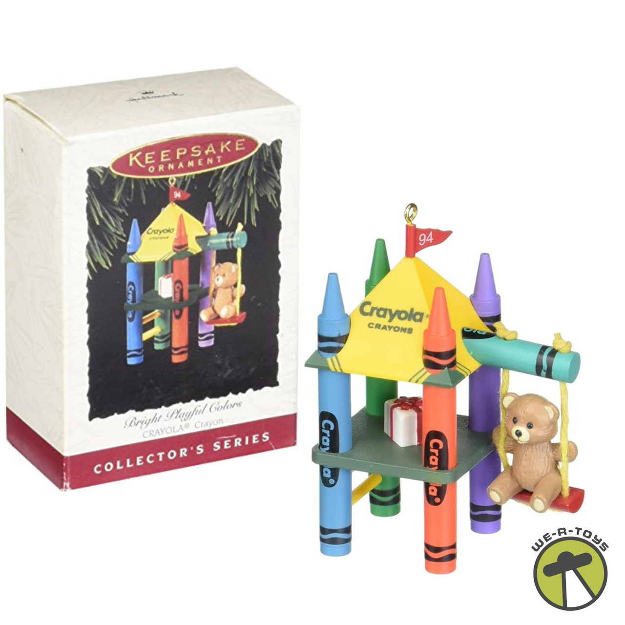 Hallmark Bright Playful Colors Crayola Crayon 1994 Keepsake Ornament ...