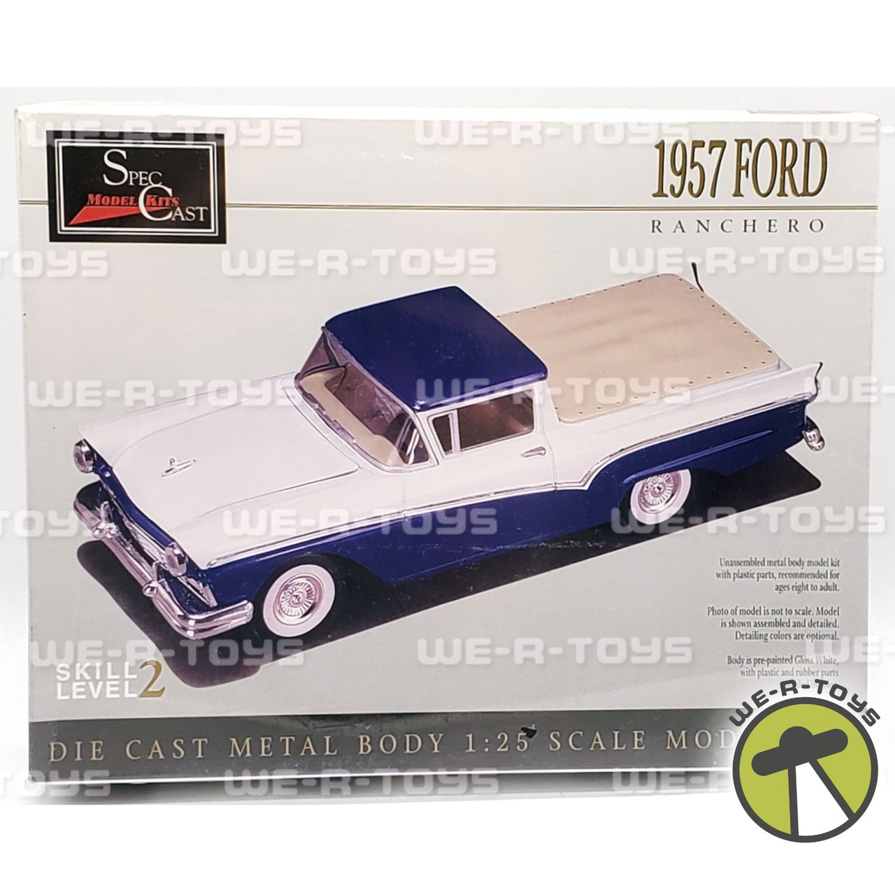 SpecCast 1957 Ford Ranchero 1:25 Scale Model Kit Skill Level 2 No ...