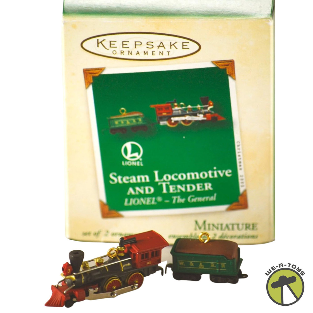 2002 Hallmark Lionel (The General) Steam Locomotive & Tender Mini 2 ...