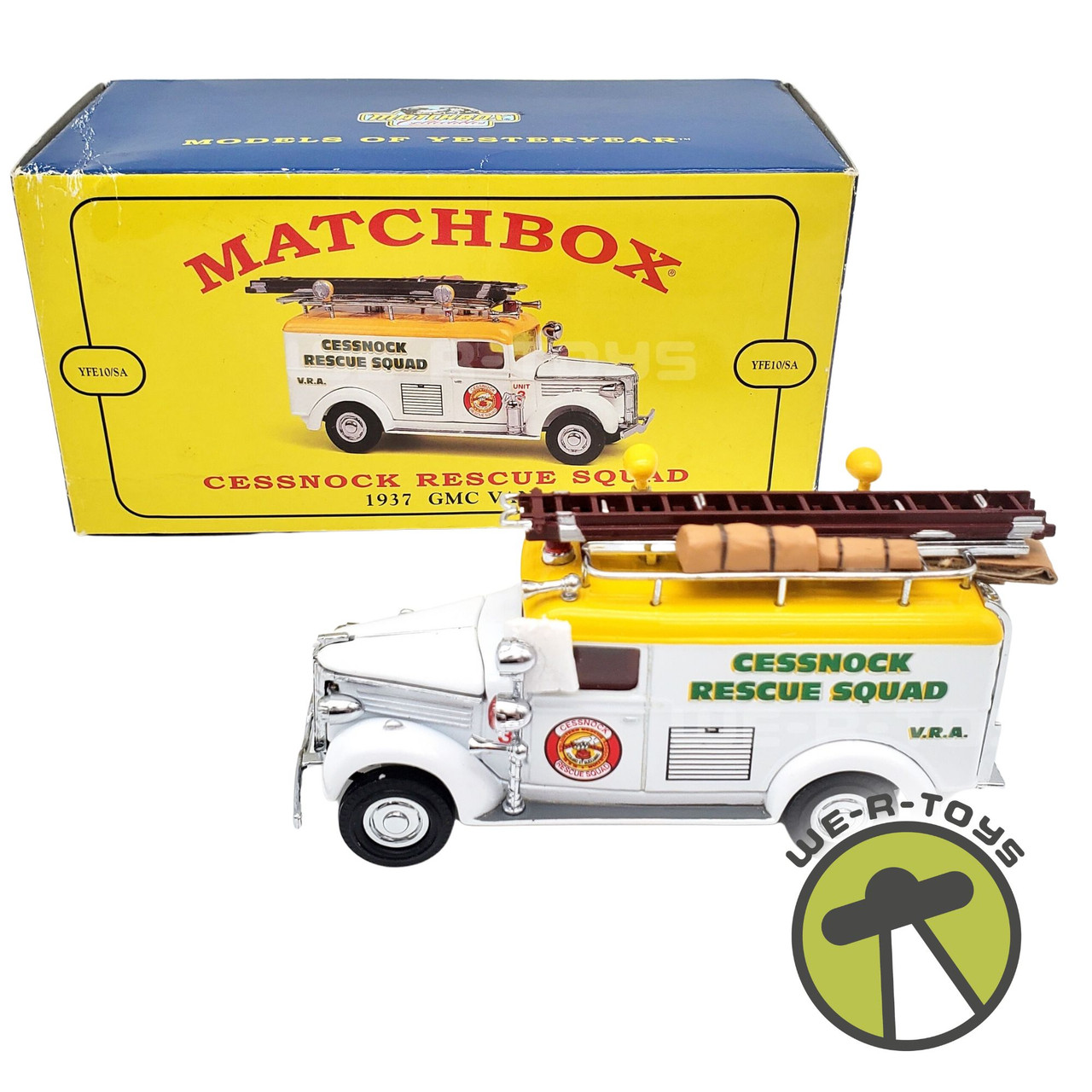 Matchbox Models of Yesteryear Cessnock Rescue Squad 1937 GMC Van 1996 ...