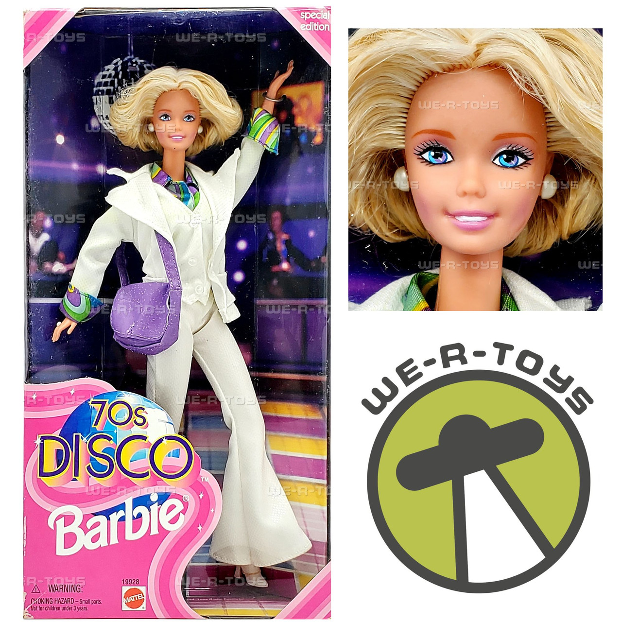 70's Disco Barbie Doll Special Edition Blonde 1998 Mattel