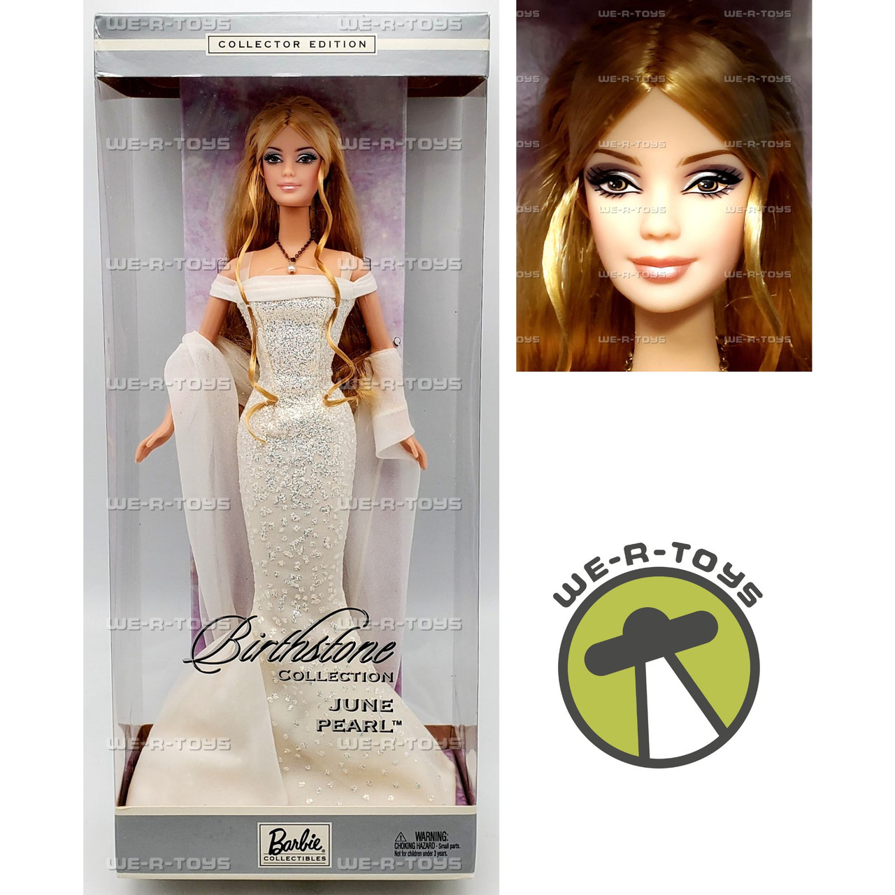 Barbie Birthstone Collection June Pearl Doll 2002 Mattel B3414 - We-R-Toys