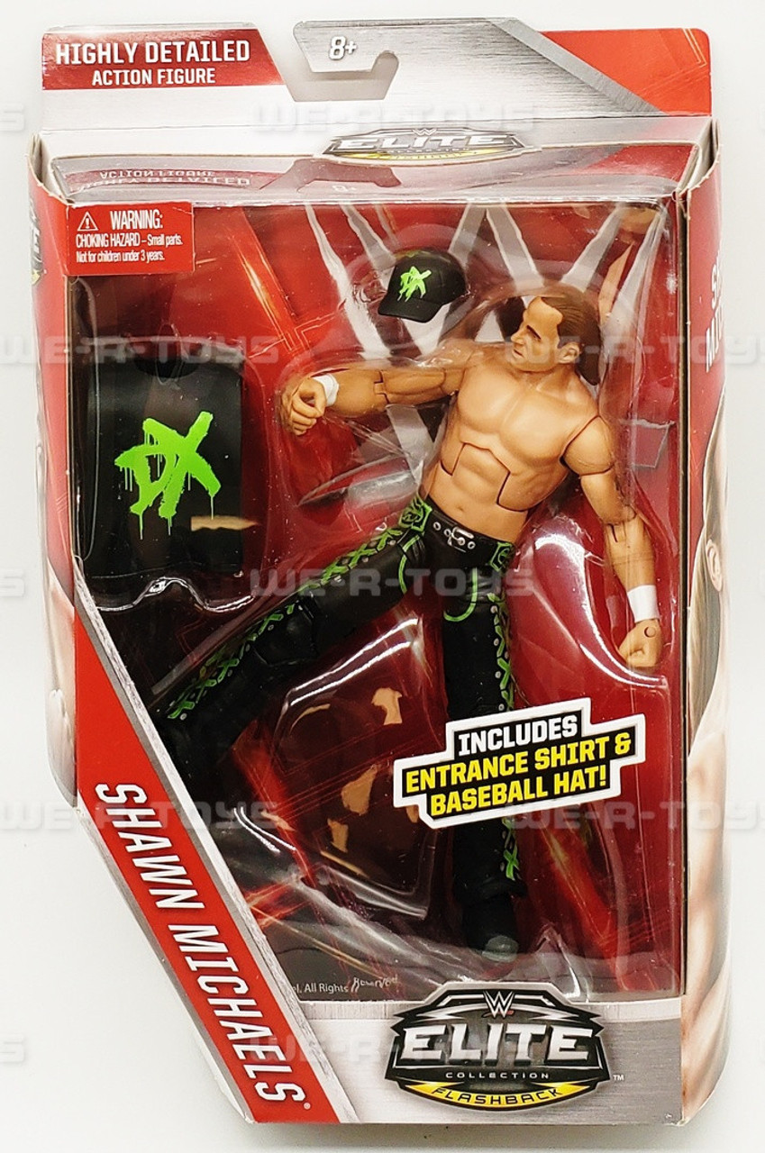 WWE Elite Collection Flashback Shawn Michaels Figure 2015 Mattel DTG58 NRFB We R Toys