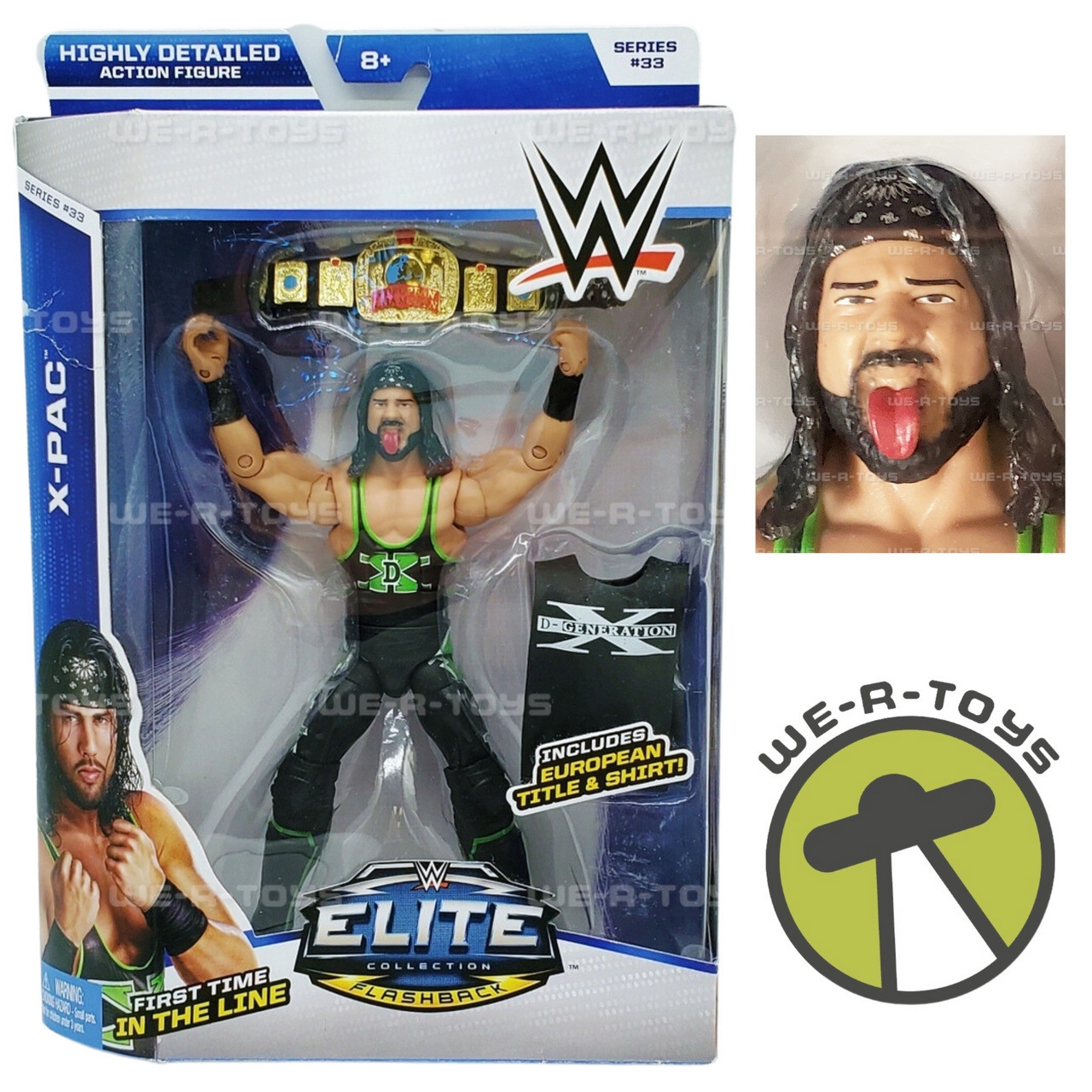 WWE Elite Collection Flashback X-Pac Action Figure 2014 Mattel #CHP27 ...