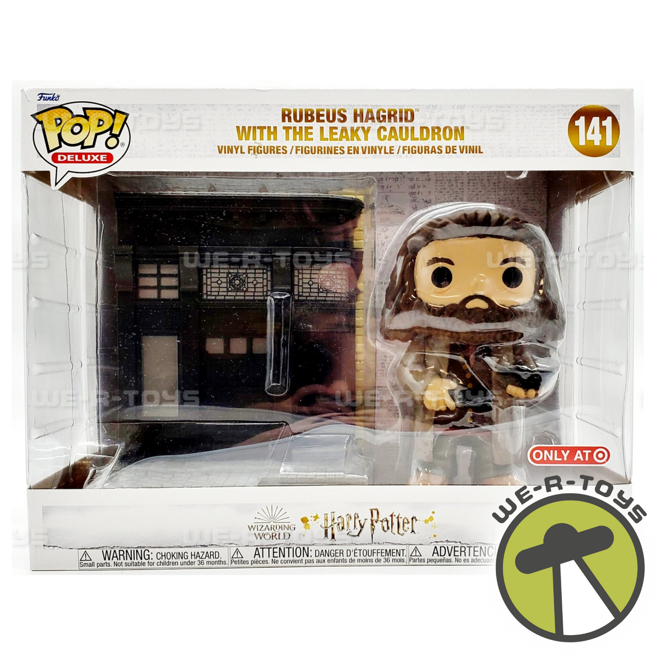 Funko Pop Deluxe Harry Potter Rubeus Hagrid with The Leaky Cauldron ...
