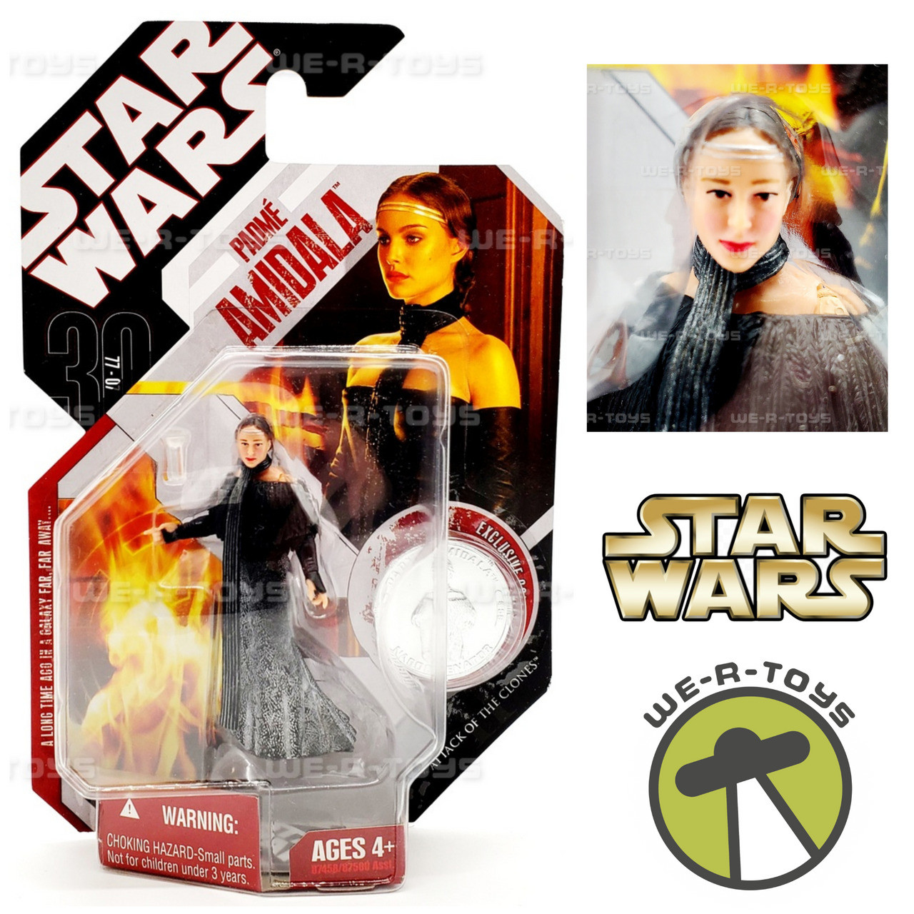 Star Wars 30th Anniversary Attack of the Clones Padme Amidala Action ...