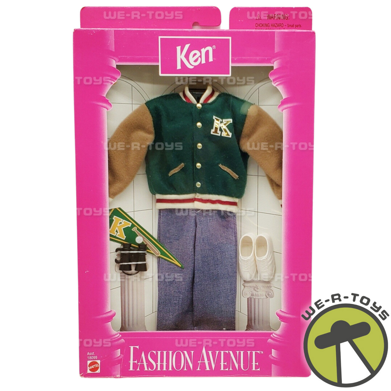 Barbie Fashion Avenue Ken Game Day Fashion 1997 Mattel 18100 NRFB - We ...