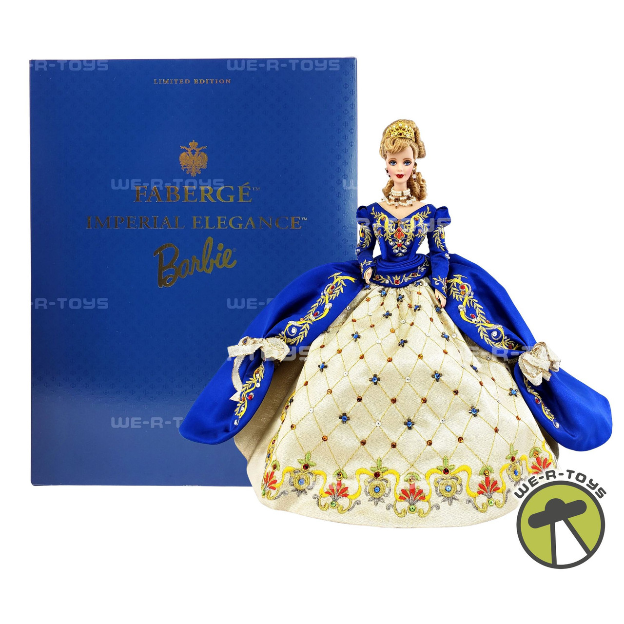 Barbie Faberge Imperial Elegance Limited Edition Porcelain Doll #19816 ...