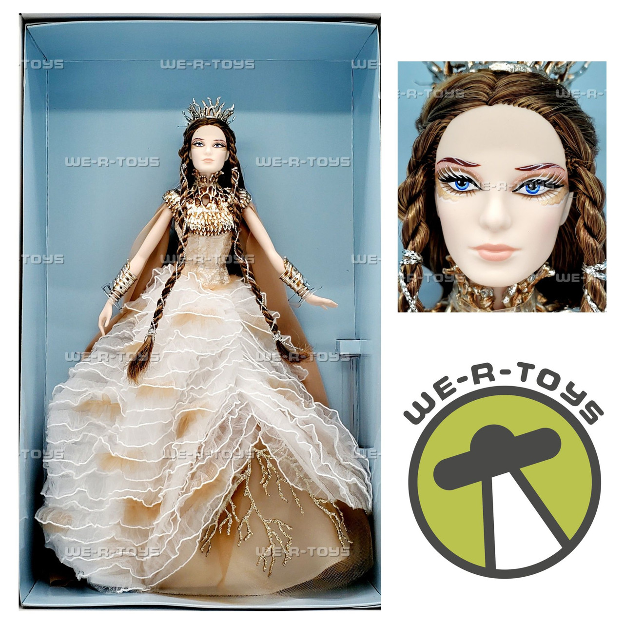 Lady of the White Woods Barbie Doll Faraway Forest Collection Gold ...
