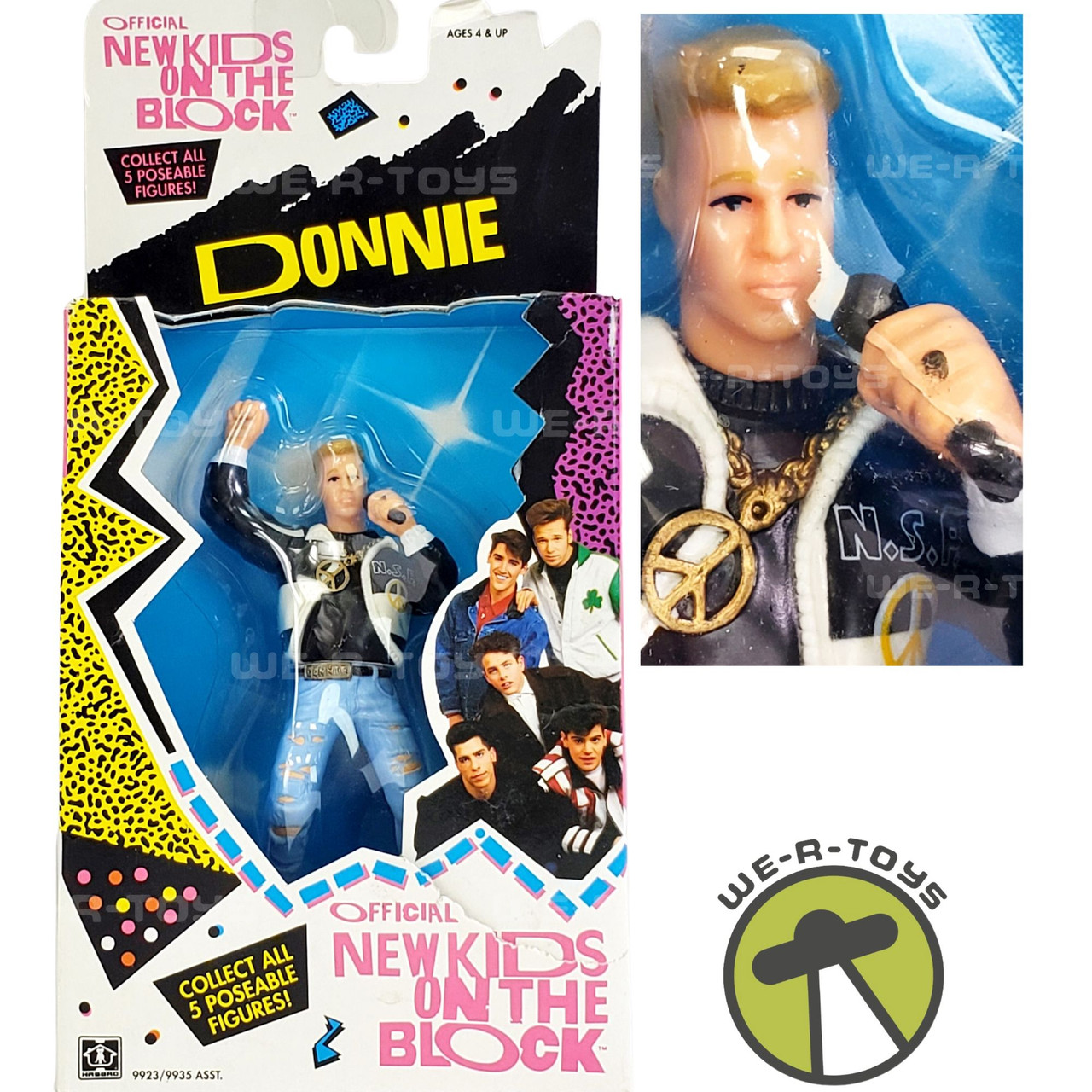 New Kids on the Block Official Donnie Poseable Figure 1990 Hasbro #9923 ...