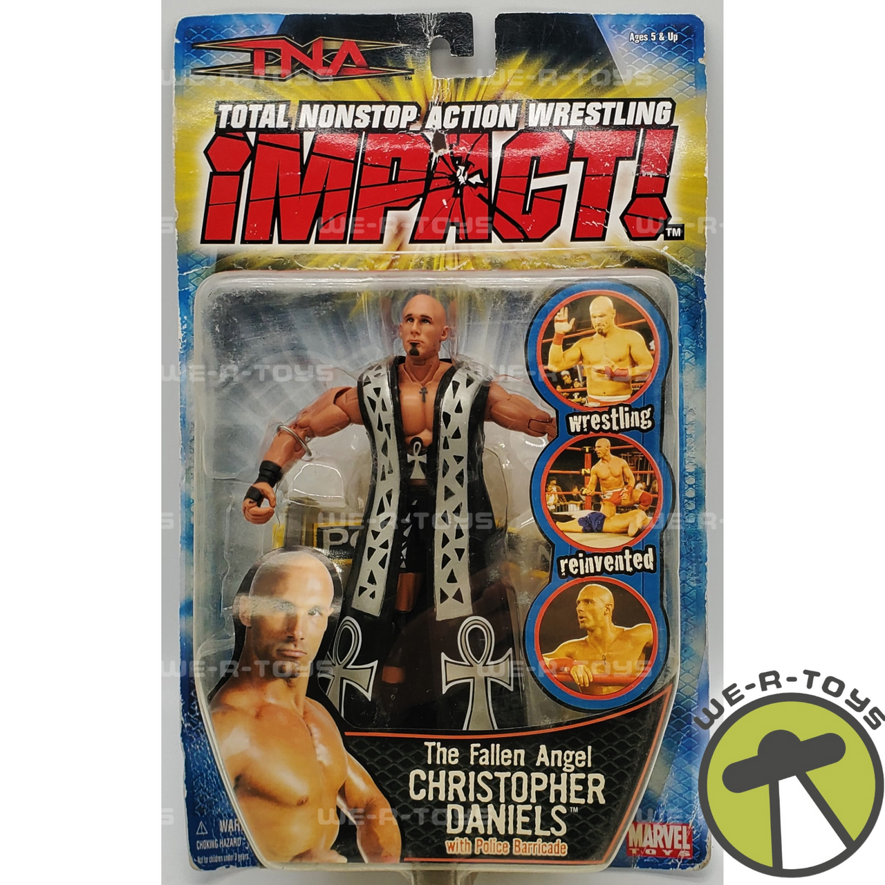 TNA Impact! The Fallen Angel Christopher Daniels Figure 2005 Marvel ...