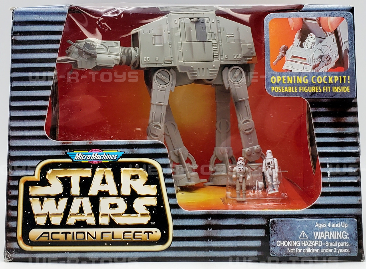 Star Wars Micro Machines Action Fleet Imperial AT AT Vehicle 1996 Galoob NRFB We R Toys
