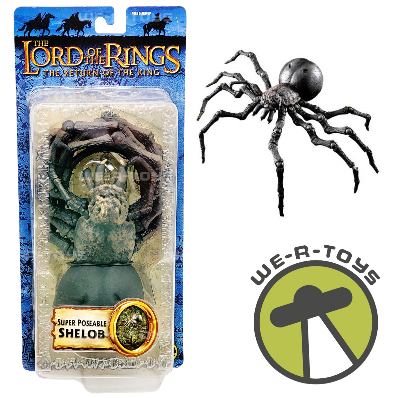 Lord of the Rings Return of the King Shelob Action Figure Toy Biz 2004 ...