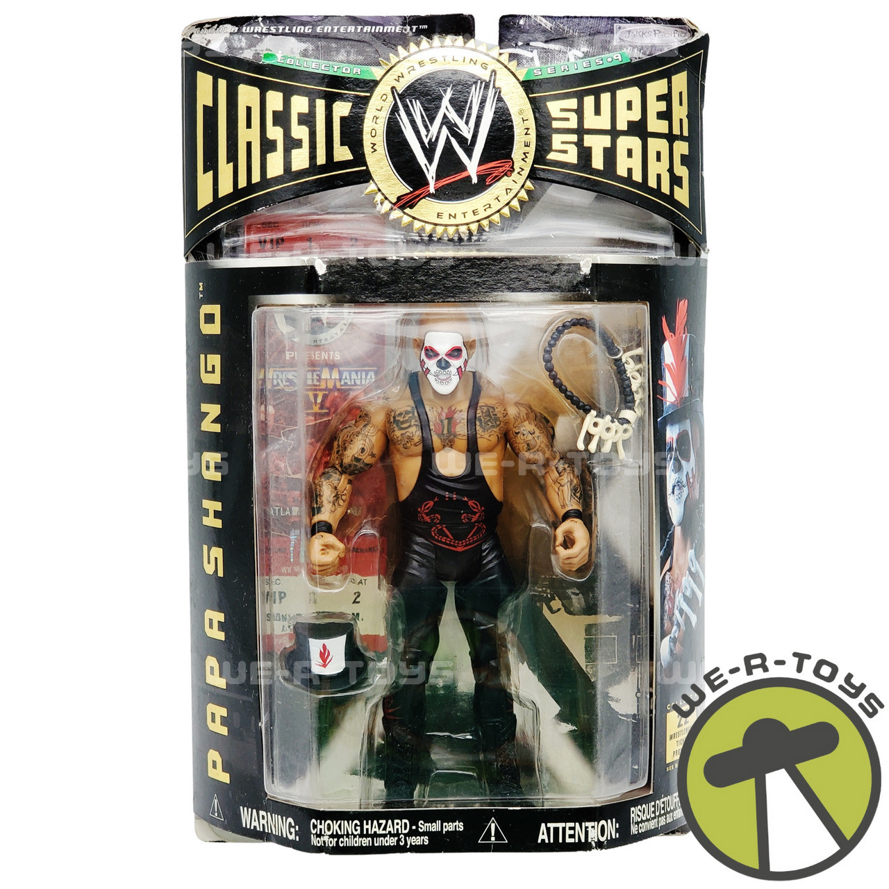 WWE Classic Superstar Collector Series #9 Papa Shango Action Figure ...